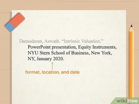 Ways To Cite A PowerPoint Presentation WikiHow