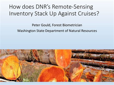How Does Dnrs Remote Sensing Inventory Stack Up Against Cruises Ppt Download