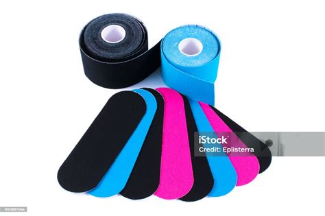 다채로운 운동 요법 테이프입니다 물리 치료 및 통증 손목 통증 긴장에 대 한 치료 테이프 탄력 있는 치료 테이프 접착 테이프 그리고 대체 의학입니다 건강관리와 의술에 대한