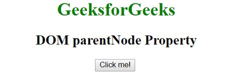 HTML DOM parentNode 属性 码农参考