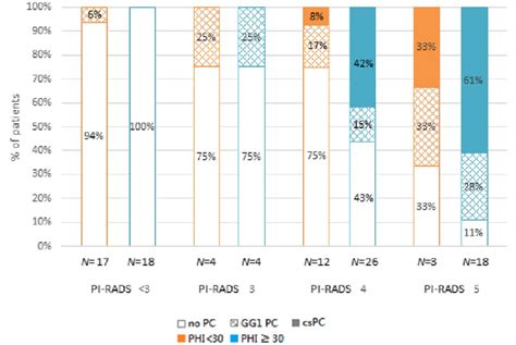 Pathological Outcomes Subcategorized By Phi And Pi Rads Score N Download Scientific Diagram