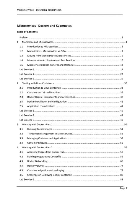 Microservices With Dockers And Kubernetes Pdf