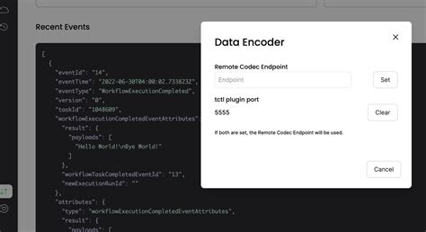 Application Error Details Encoded In Web Ui Community Support Temporal