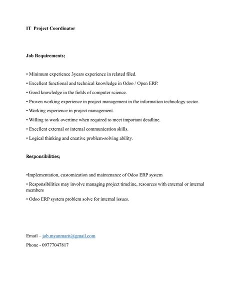 yin min ei on linkedin projectcoordinator erp odoo