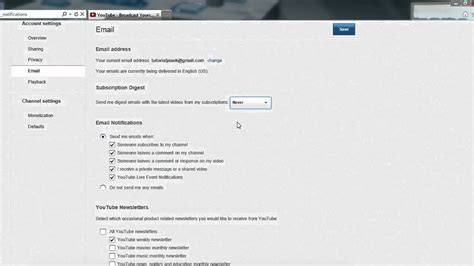How To Stop Getting Spam Emails From Youtube Youtube