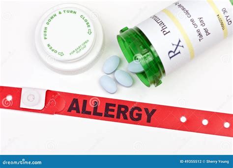 Medication Allergy Stock Photography CartoonDealer Com 49355348