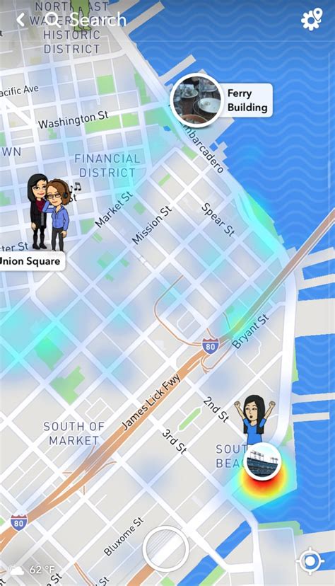 What Are The Different Snap Map Bitmoji PS News