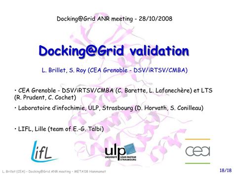 Ppt Dockinggrid Validation Powerpoint Presentation Free Download Id3989523