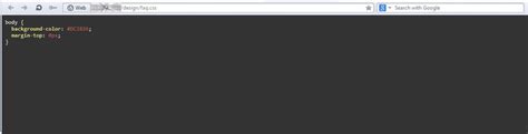 Stylesheet Css Not Applying To Body Tag Stack Overflow