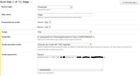 Teamcity Error Running Powershell Script Using Pscx Stack Overflow