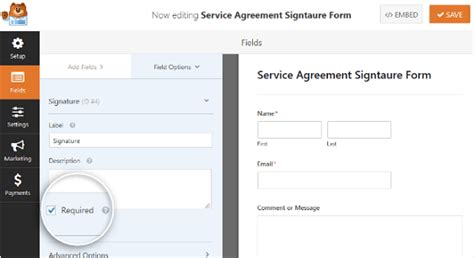 Create A Wordpress Form With Signature Field 3 Easy Steps