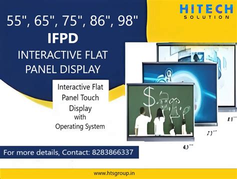 Led Black 86 Inches Ifpd Multi Touch Display Panels For Office Power