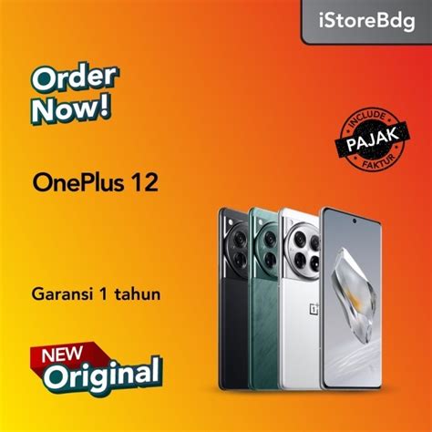 Jual OnePlus 12 5G 256GB 512GB 1TB Global ROM Snapdragon 8 Gen 3 Shopee Indonesia
