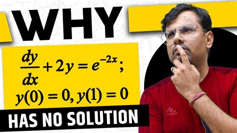 Why This Differential Equation Has No Solution Explanation By GP Sir YouTube