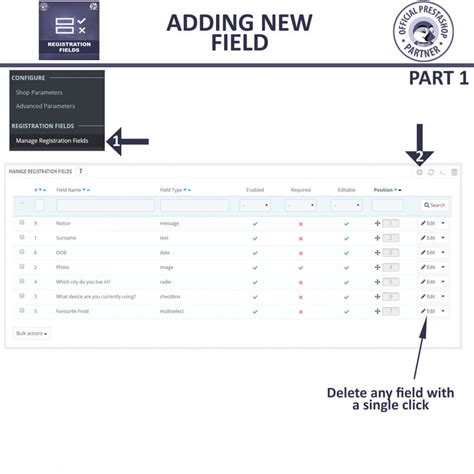 Prestashop Custom Registration Form Add Registration Fields Module By