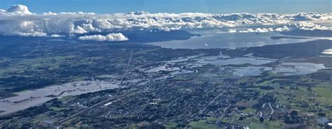 Aerial Photos Provide Visual Perspective Over Parts Of Whatcom County