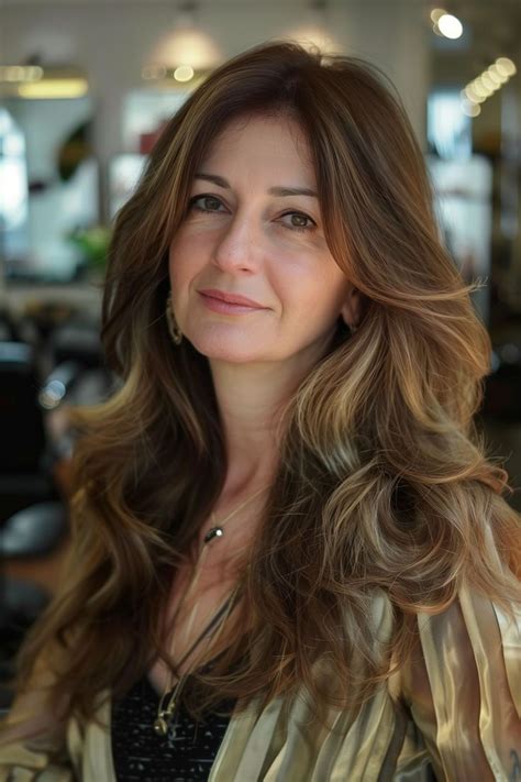 29 Most Flattering Long Hairstyles For Women Over 40 In 2024 Long