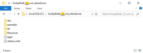 Developer Guide For Foxit PDF SDK For NET Core Foxit Developers
