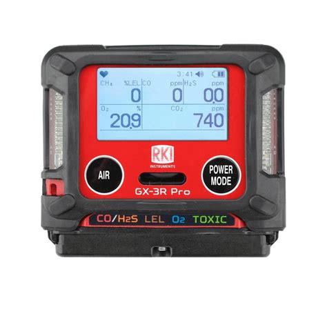 Rki Instruments Gx 3r Pro Gas Monitor Bundle 72 Pax C 56