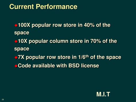 ppt c store a column oriented dbms powerpoint presentation free