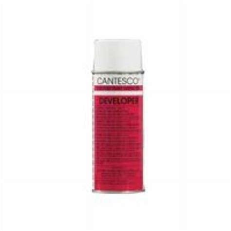 Cantesco Developer Dye Penetrants Liquid Penetrant Aerosol Can 12 Oz