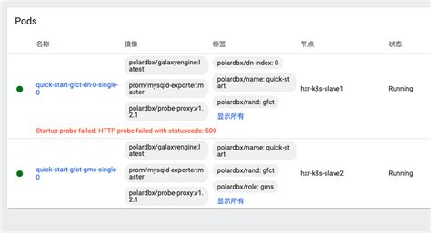 quick start cluster always in creating state · issue 49 · polardb