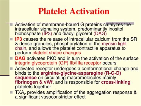 Ppt Platelet Aggregation Inhibitors Powerpoint Presentation Free Download Id 6903585