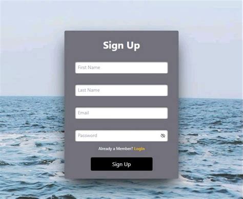 kamranullah hakimi on linkedin sign up form using react tailwind