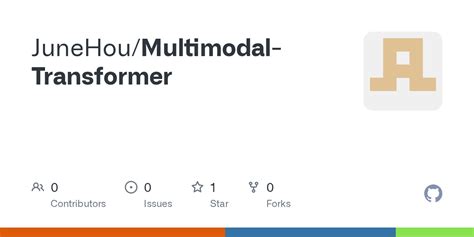 Github Junehou Multimodal Transformer