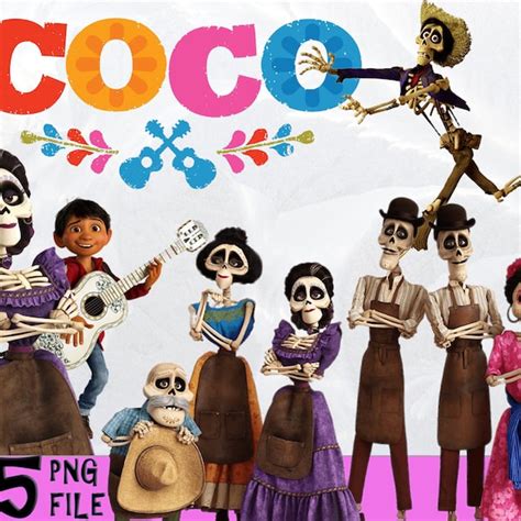 Coco Clipart Etsy