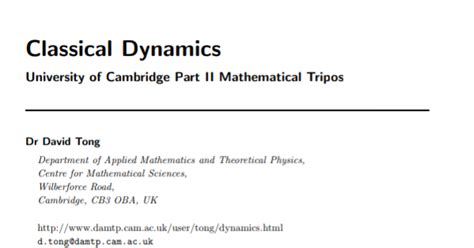 Education World Chapter 11 Classical Dynamics
