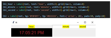 Layout Tkinter Layout Label Width Changed By The One Beneath Stack Overflow