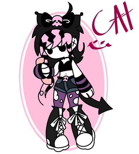 Kuromi As An Emo By Skeletoncat34 On Deviantart