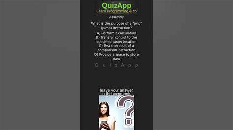 Assembly What Is The Purpose Of A Jmp Jump Instruction Youtube