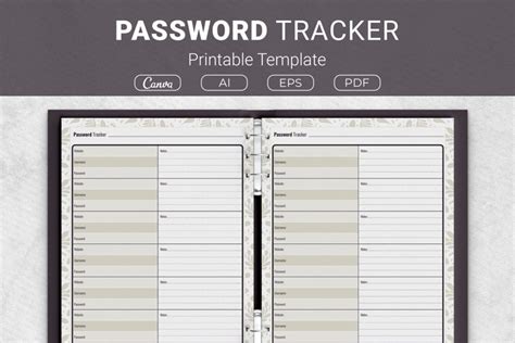 Password Tracker 3032407