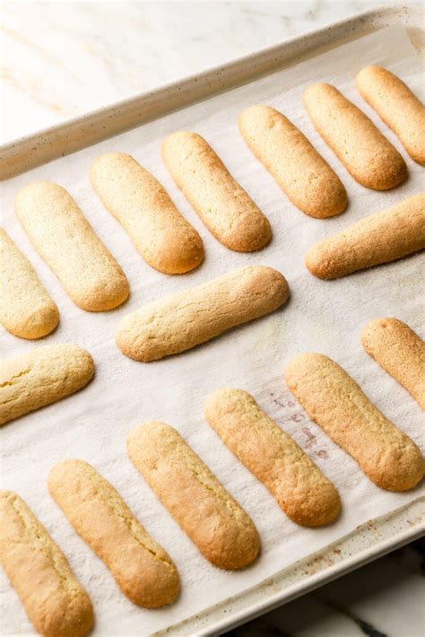 Savoiardi Biscuits Homemade Lady Fingers Baran Bakery