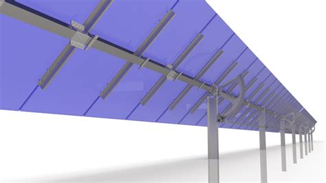 Single Axis Solar Tracker Mte Structures Limited
