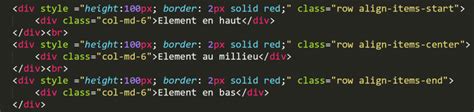 bootstrap 4 comprendre l alignement horizontal et vertical booglit