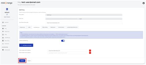 Setup Load Balancing