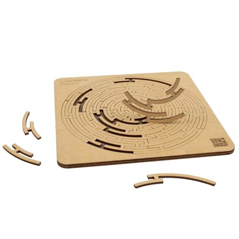 Labyrinth Puzzle Wooden Puzzle Can You Figure Out The Combination