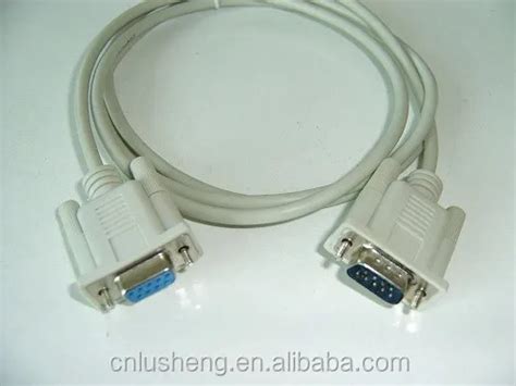 6ft Db9male To Db9 Female Serial Rs232 Cable Null Modem Cable Buy Rs232 Cable Product On