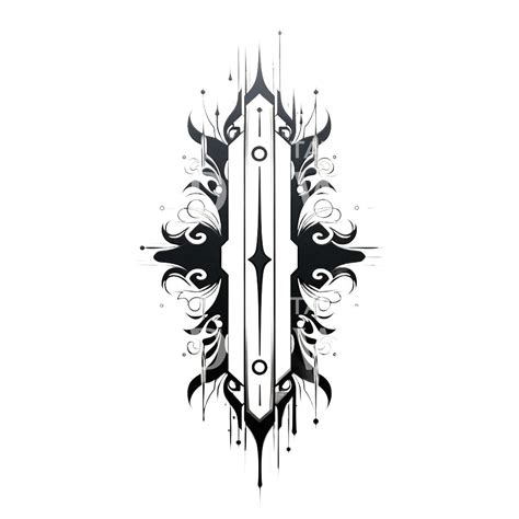 Tribal Razorblade Tattoo Design Tattoos Wizard Designs