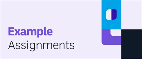 Example Assignments Independent Student Work Boodlebox