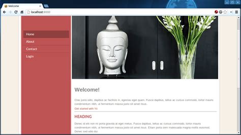 Yii2 Theme Factory Home