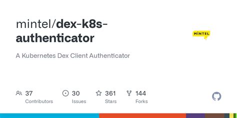 Github Minteldex K8s Authenticator A Kubernetes Dex Client