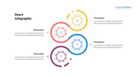 Gear Diagram Presentation Templates PowerPoint HiSlide