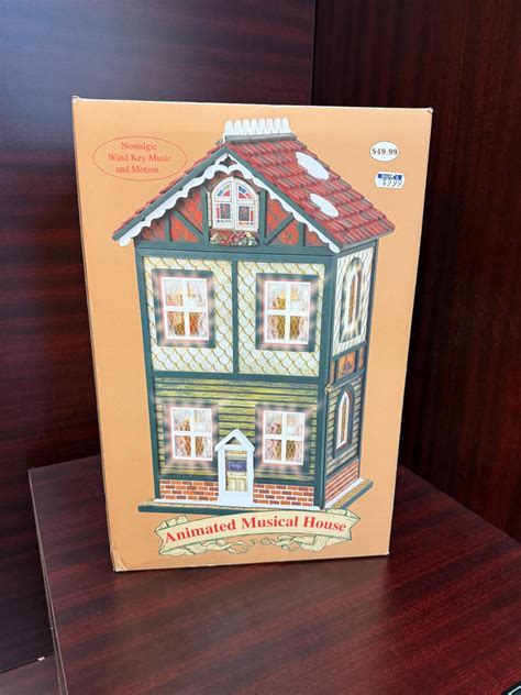 Holiday Classics Vintage Animated Christmas Music House Wind Key Music