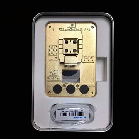 WL PCIE NAND Flash Programmer Iphone 6S 7 7P NAND Test Fixture