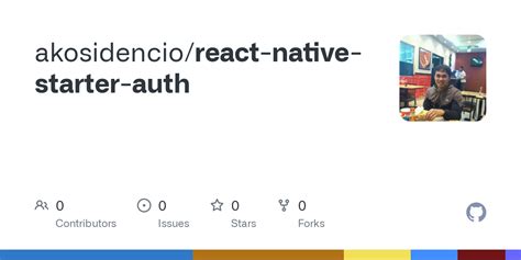 Github Akosidencioreact Native Starter Auth