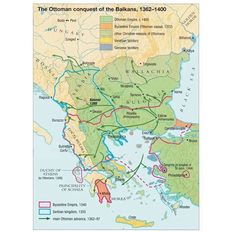 The Ottoman Conquest Of The Balkans 14th Century